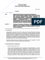 Ra 4688 Clinical Laboratory Act | PDF