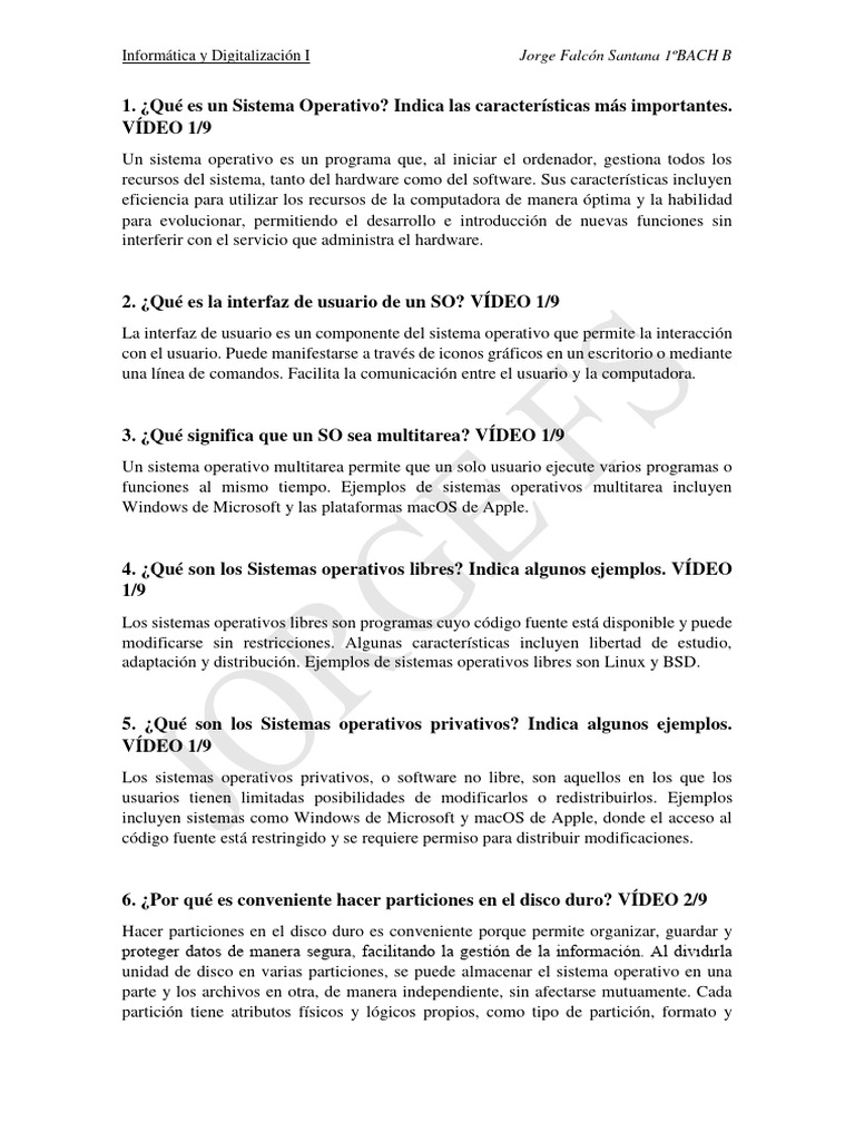 Tarea Sistemas Operativos | PDF | Sistema operativo | Mac OS