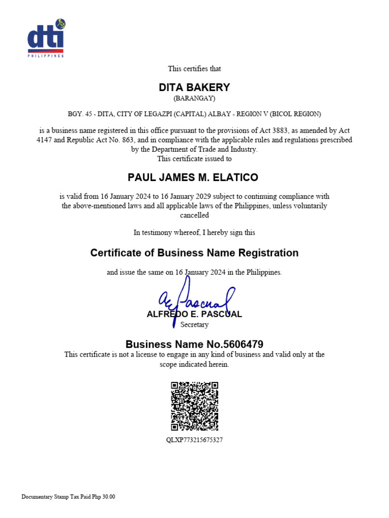 BN Certificate-Qlxp773215675327 | PDF
