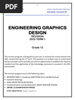 Grade 11 EGD Answer Booklet | PDF