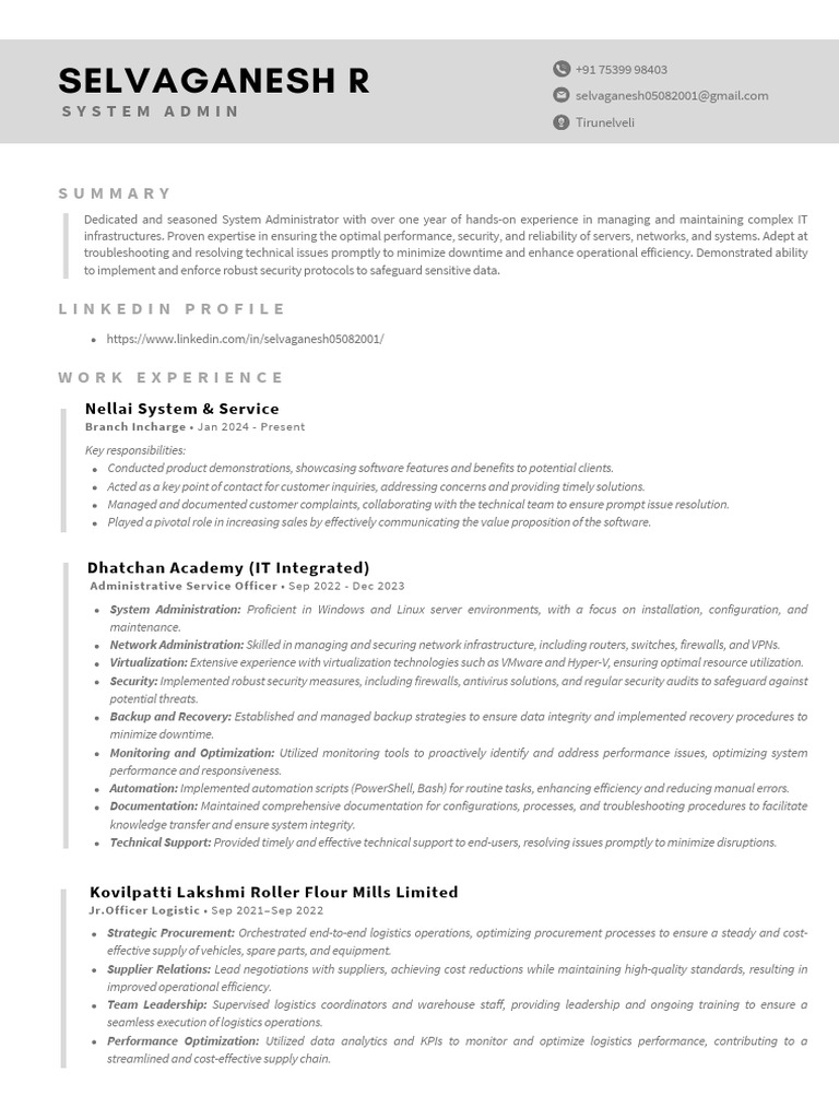System Adminstrator | PDF | Computer Security | Security
