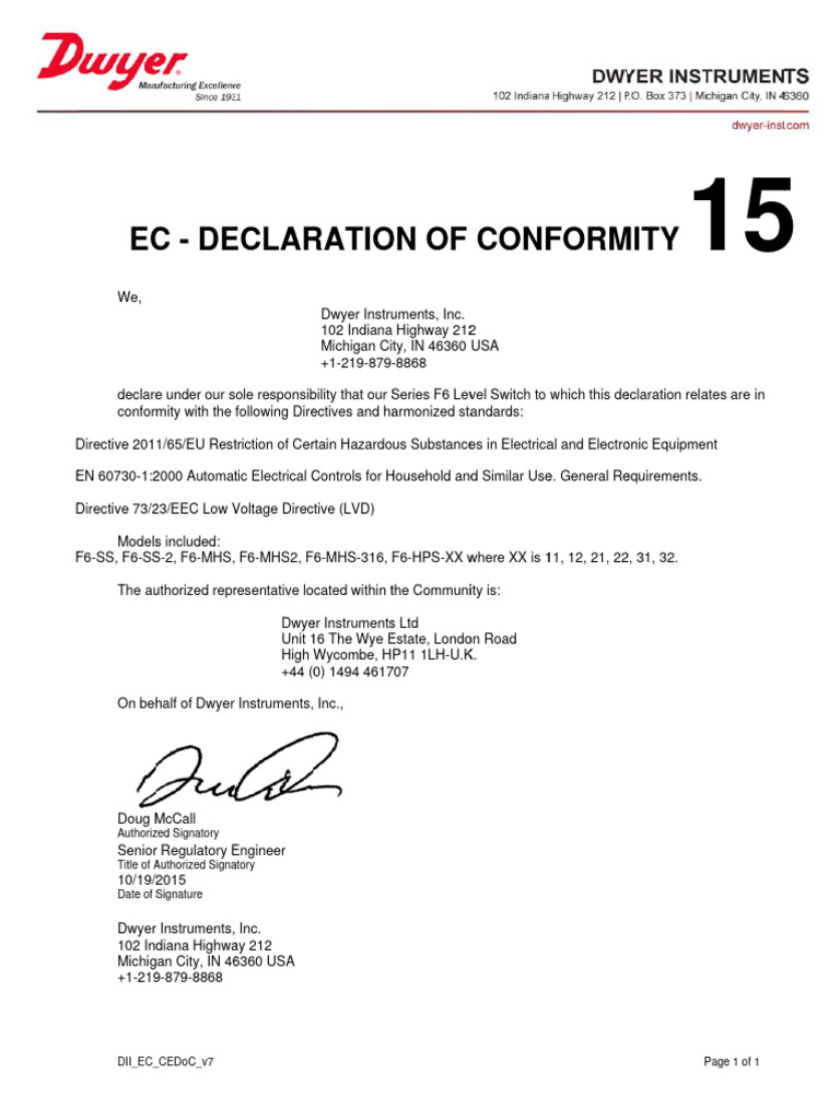 F6 Doc Ce 101920151 | PDF