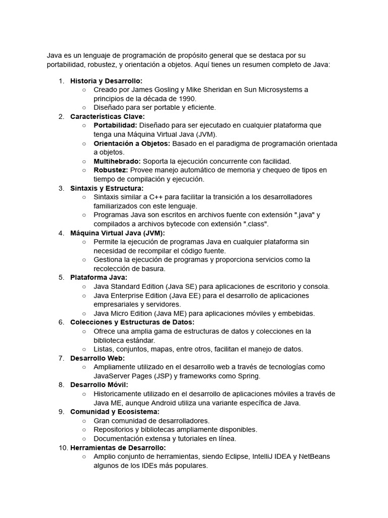 Java Pdf Java Lenguaje De Programación Máquina Virtual De Java 6565