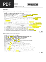 Upper Intermediate End of Course Answer Key | PDF