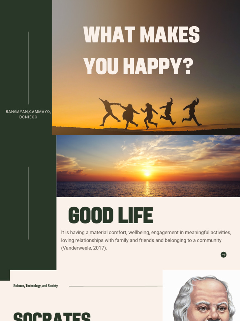 The Good Life - STS | PDF | Hedonism | Humanism
