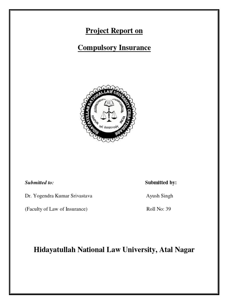 Insurance Project | PDF | Insurance | Risk