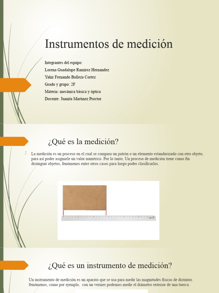 Instrumentos de Medición | PDF | Medición | Sensor