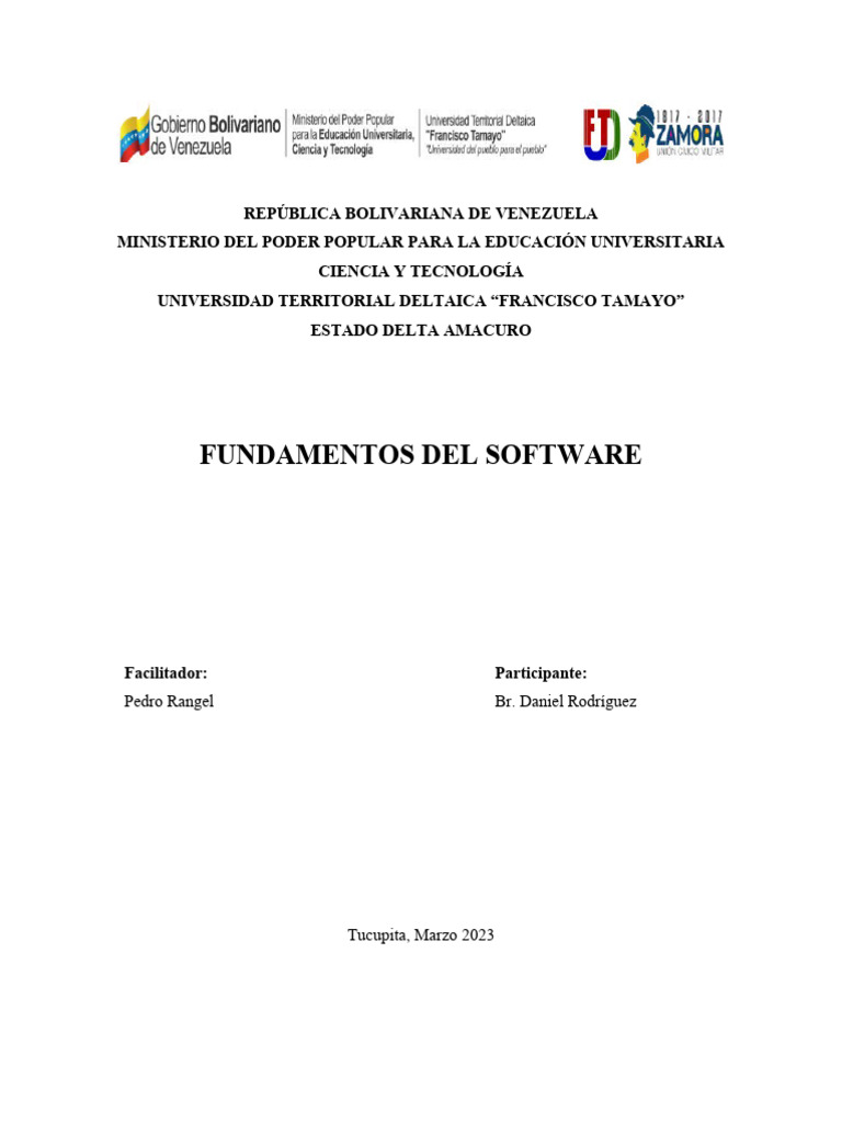 Fundamento Del Software | PDF | Compilador | Lenguaje de programación