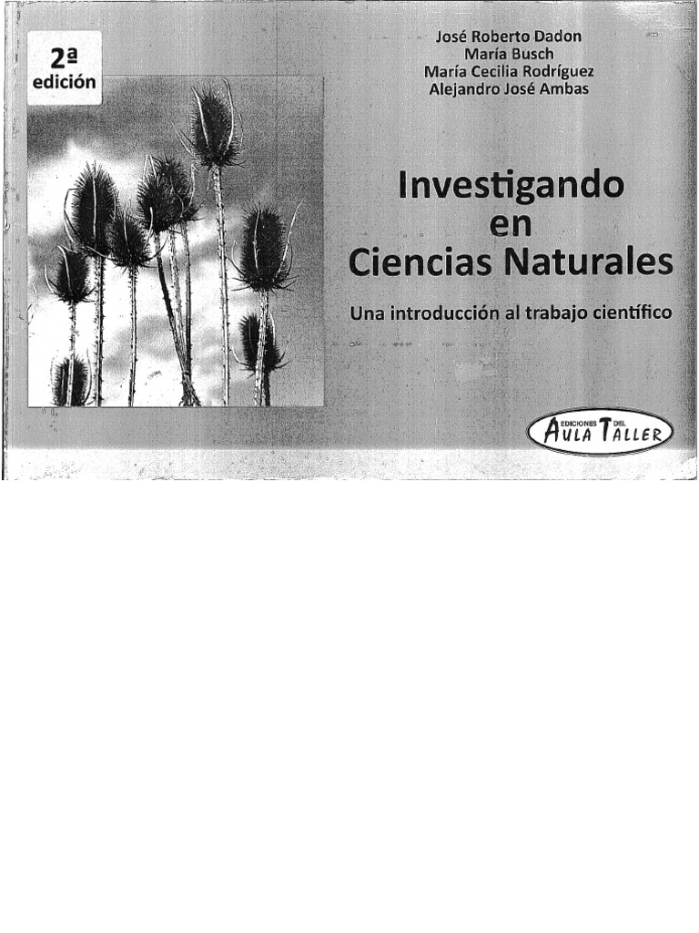 Investigacion en Cs Nat | PDF