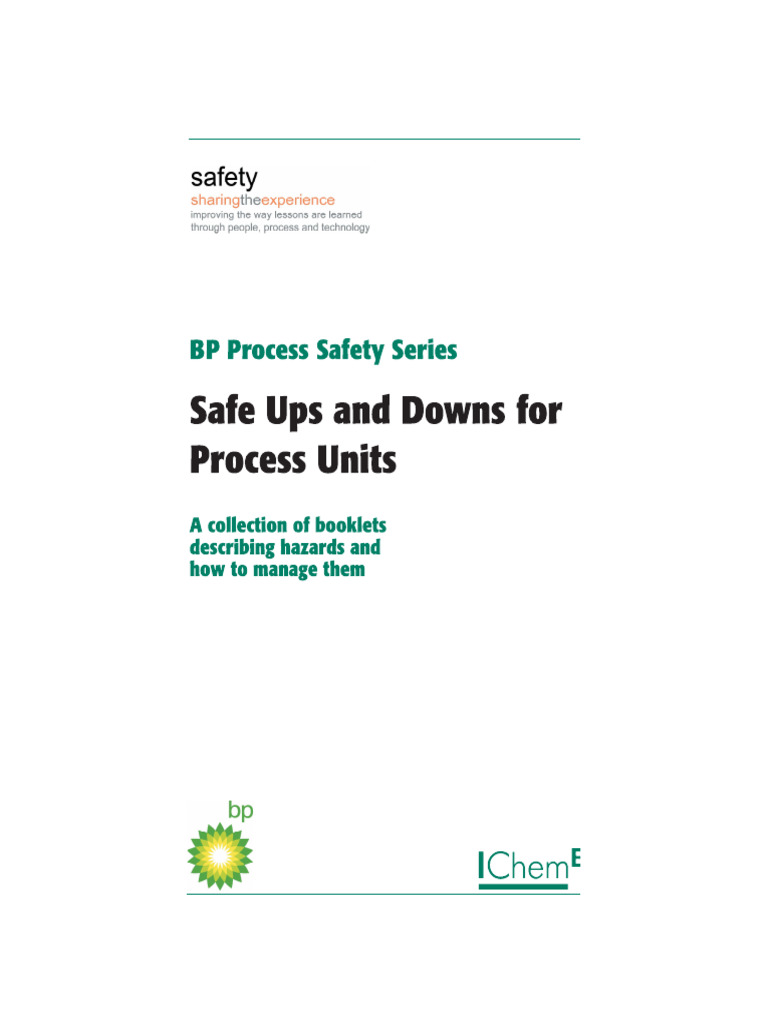 Safe Ups and Downs For Process Units | PDF