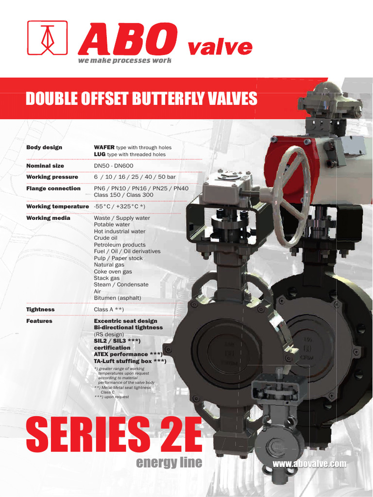 Double Offset Butterfly Valves Guide | PDF | Valve | Petroleum