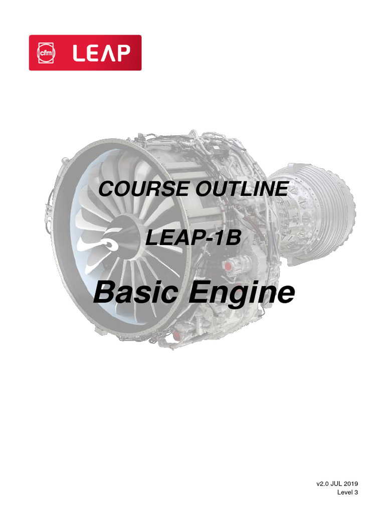 CFM Doc Leap 1B Co Bas 3 V2 | PDF | Turbine | Aviation