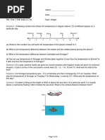 Grade 7 Chapter 1 Integers Revision Worksheet | PDF | Mathematics ...