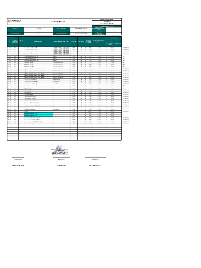 Requerimiento 001 Apm - Epps | PDF