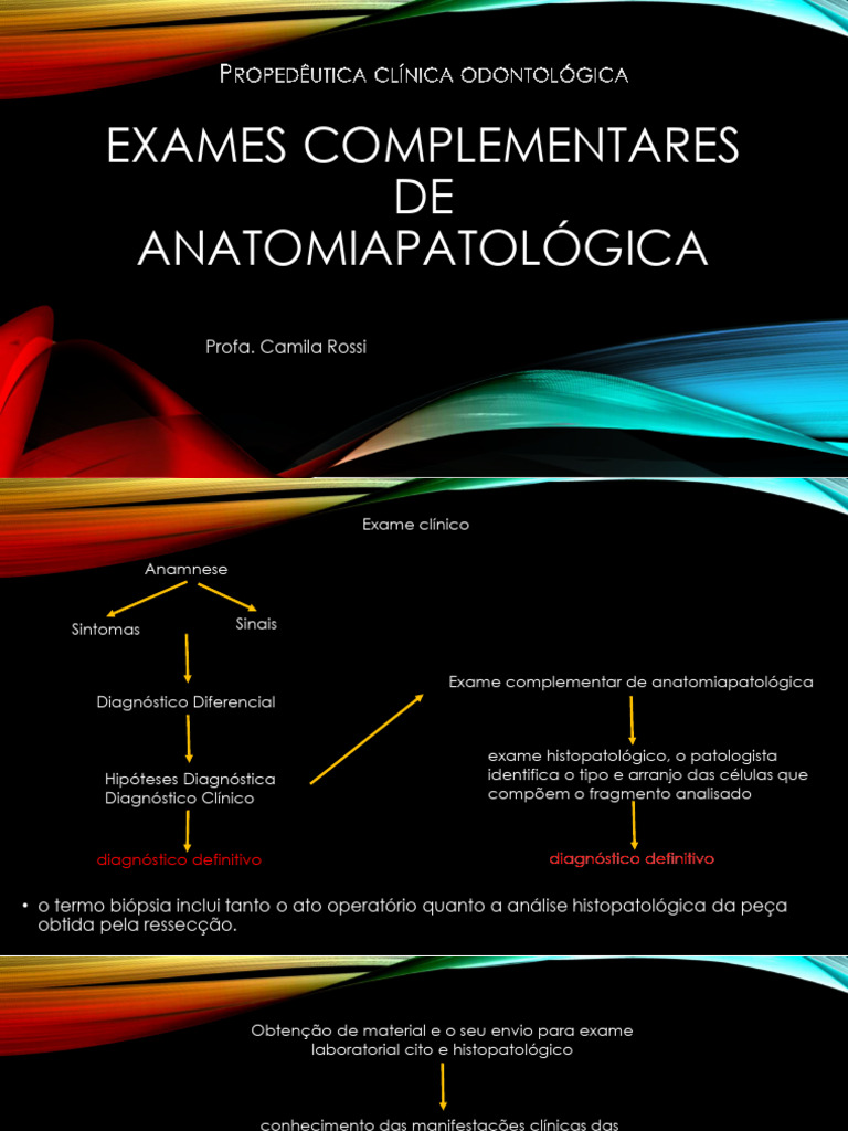 Exames Complementares de Anatonia Patolã Gica | PDF | Imagiologia ...