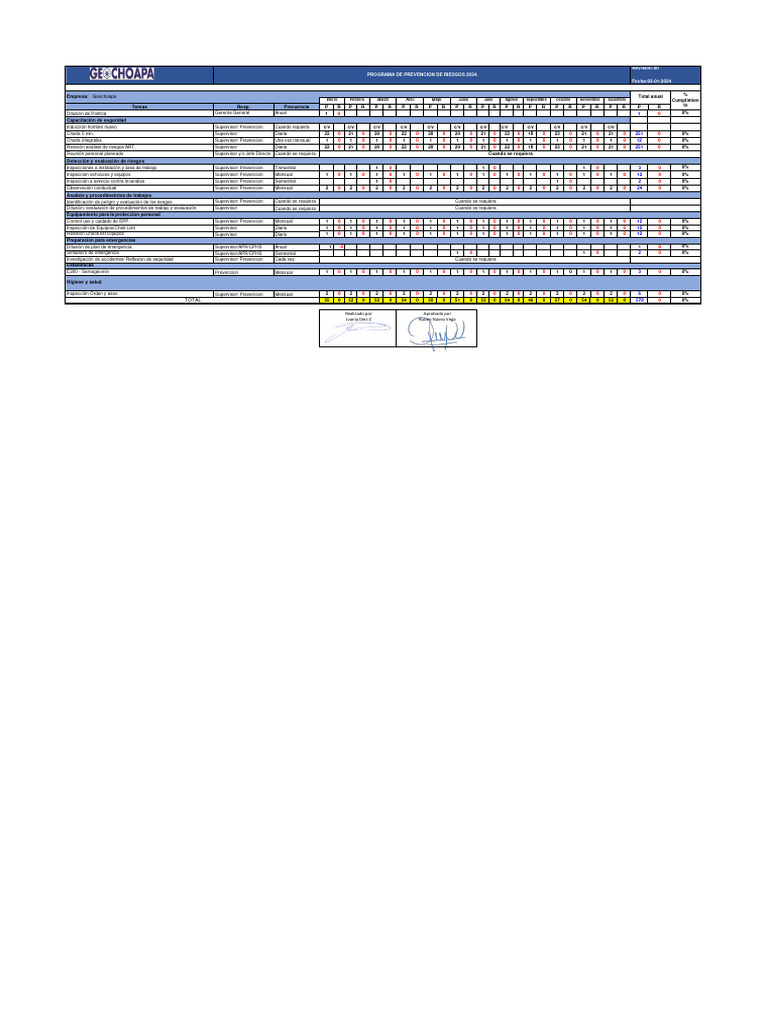 Programa de Prevencion | PDF