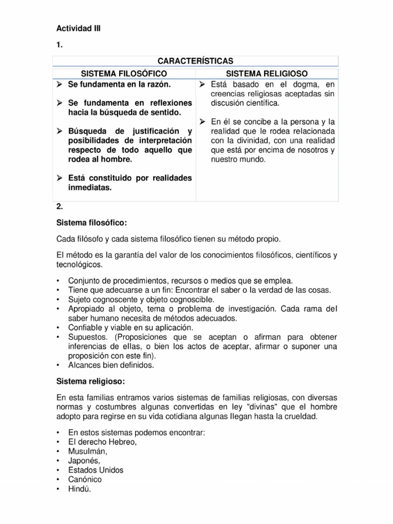 Unidad 2. Actividad 3. Entregable | PDF