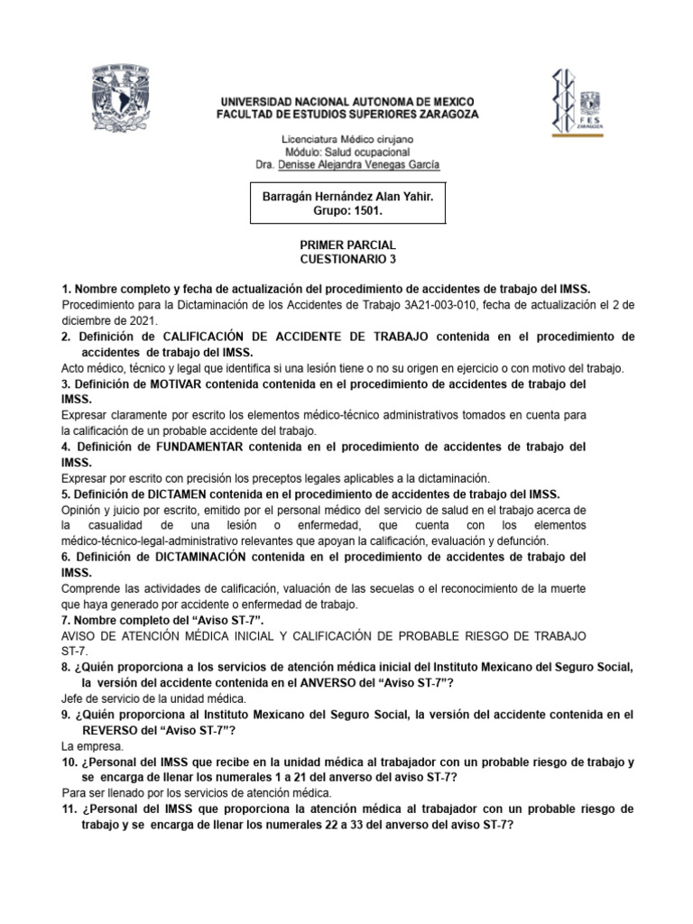 1er Parcial - Cuestionario 3. Barragán Hernández Alan Yahir. 1501 ...