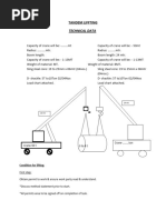 Tandem Lifting | PDF | Crane (Machine) | Equipment