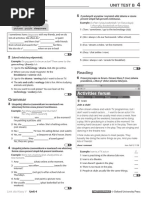 Link L5 U5 5min Test Grammar | PDF