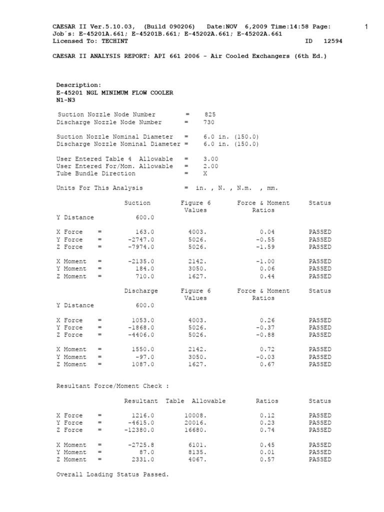 E-45201-2 Verificación API 661 | PDF | Mechanical Engineering