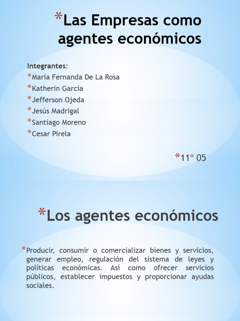Las Empresas Como Agentes Económicos | PDF | Business | Capital (economía)