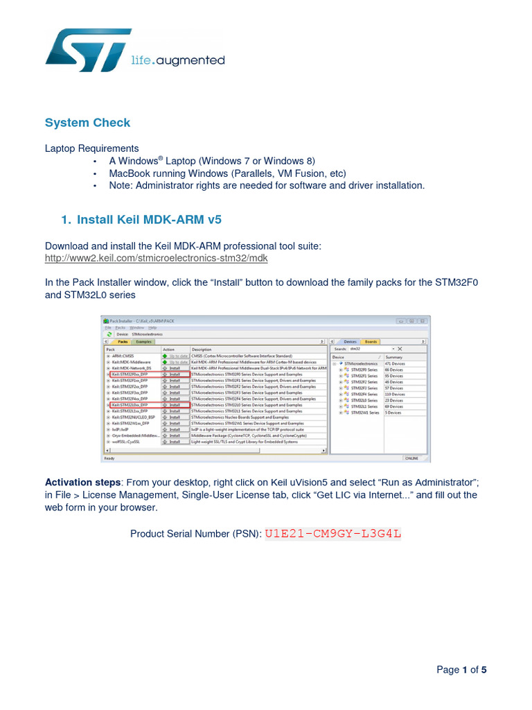 gt_stm32f0-l0 | PDF | Installation (Computer Programs) | Microsoft Windows