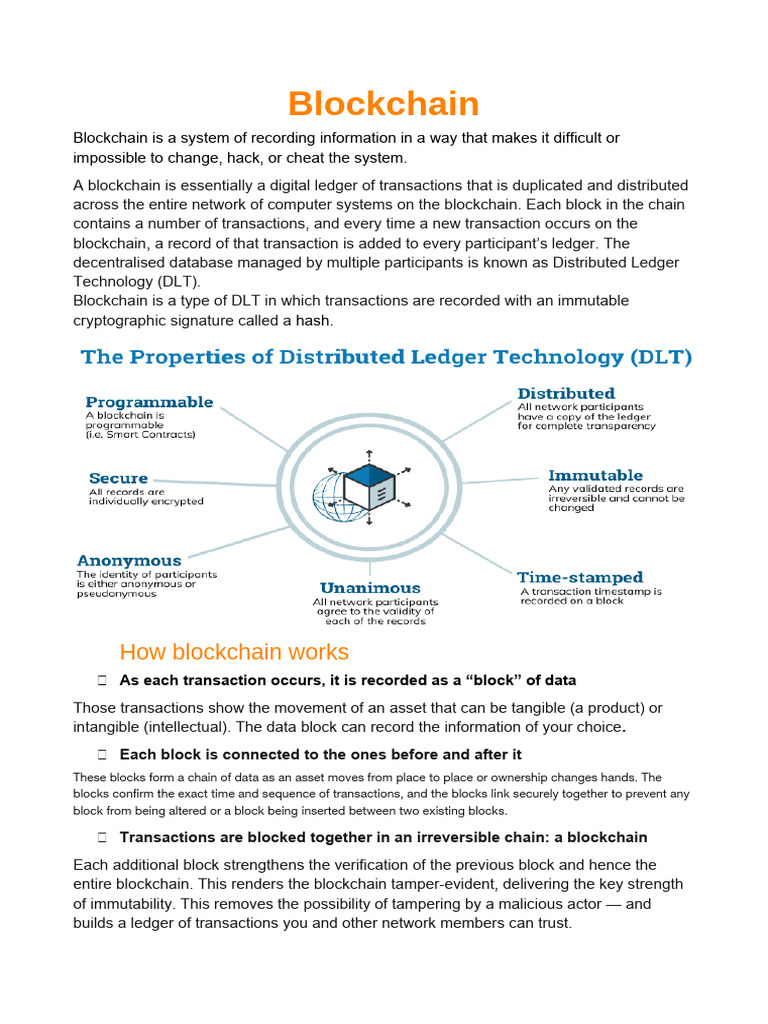 Blockchain | PDF | Computer Data | Data Management