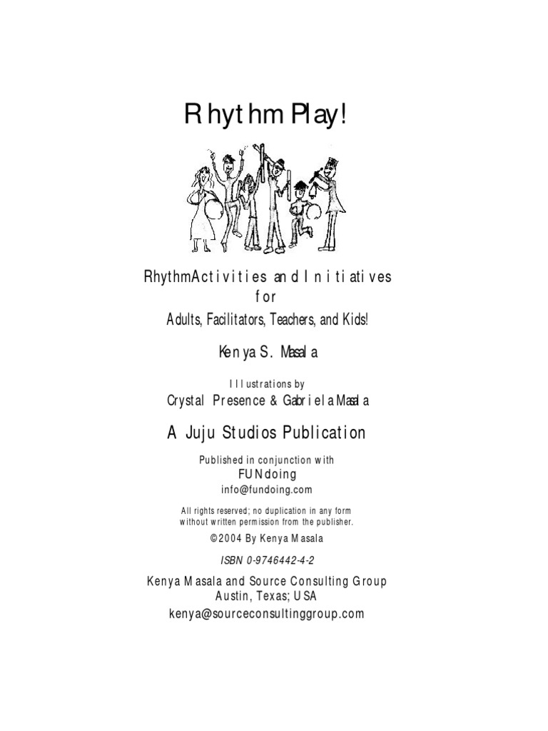 Rhythm Play Sample Pages | PDF | Rhythm | Tempo