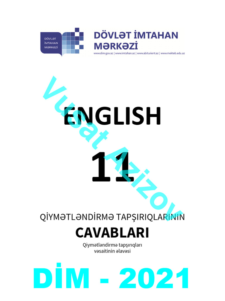 Vusat Azizov: English | PDF