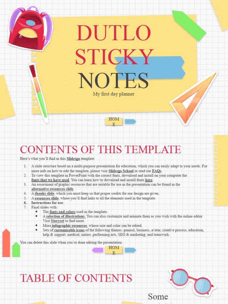 School Presentation Template Guide | PDF | Planets | Planets In Astrology