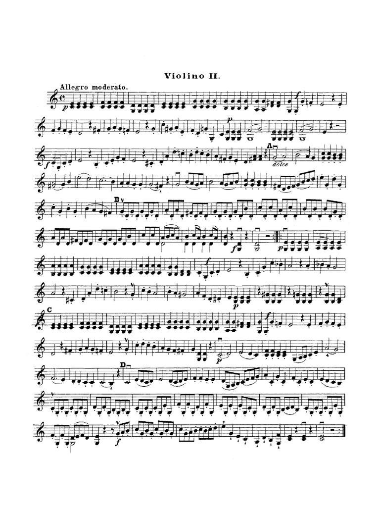 Pleyel - Six Duets For Two Violins (2nd Violin) | PDF