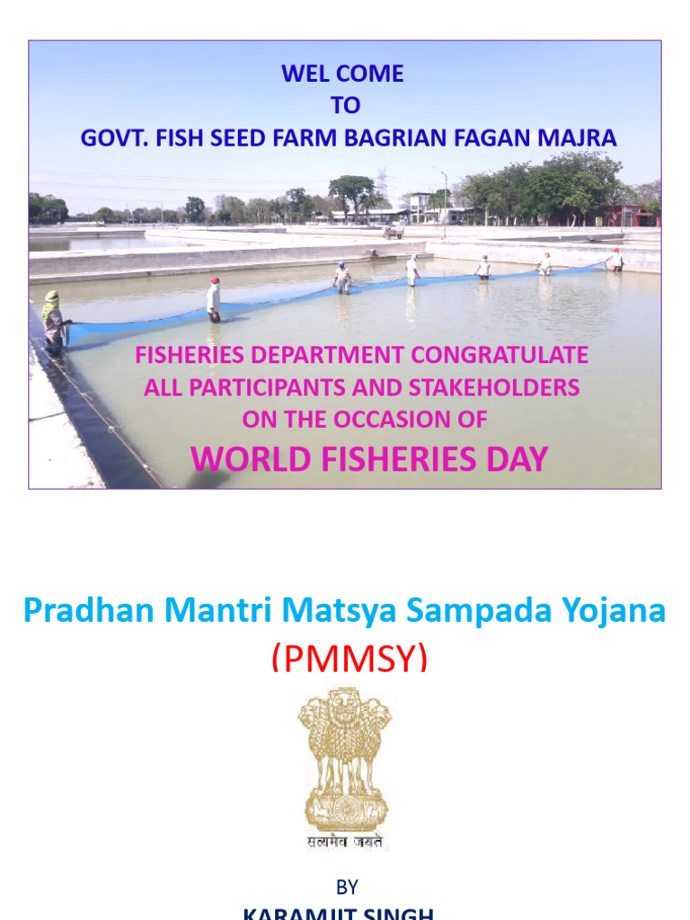 Pradhan Mantri Matsya Sampada Yojana (PMMSY) | PDF | Fishery | Economies