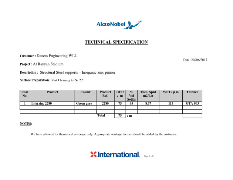 Technical Spec-Rayyan Stadium | PDF
