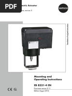 Samson 3372 Actuator Manual | PDF | Valve | Electrical Connector