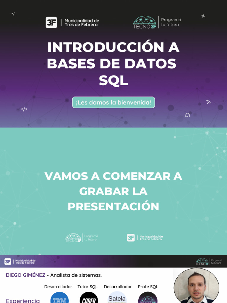 Base de Datos_Clase 1 | PDF | Bases de datos | Base de datos relacional