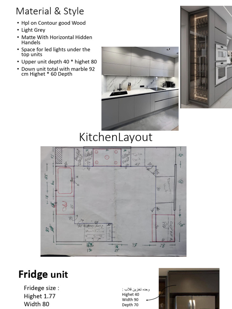 Kitchen Details (Autosaved) | PDF