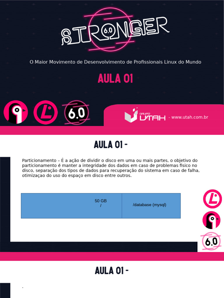 Aula 01 - Resumo | PDF | Linux | Gnu