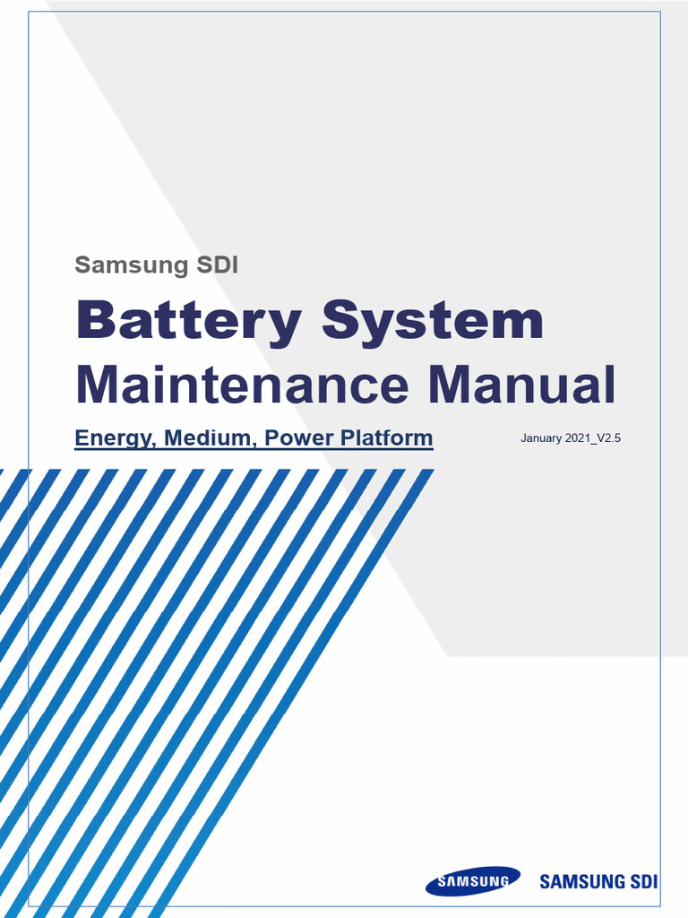 BAT - Operation and Maintenance Manual Rev2.5 | PDF | Power Supply ...