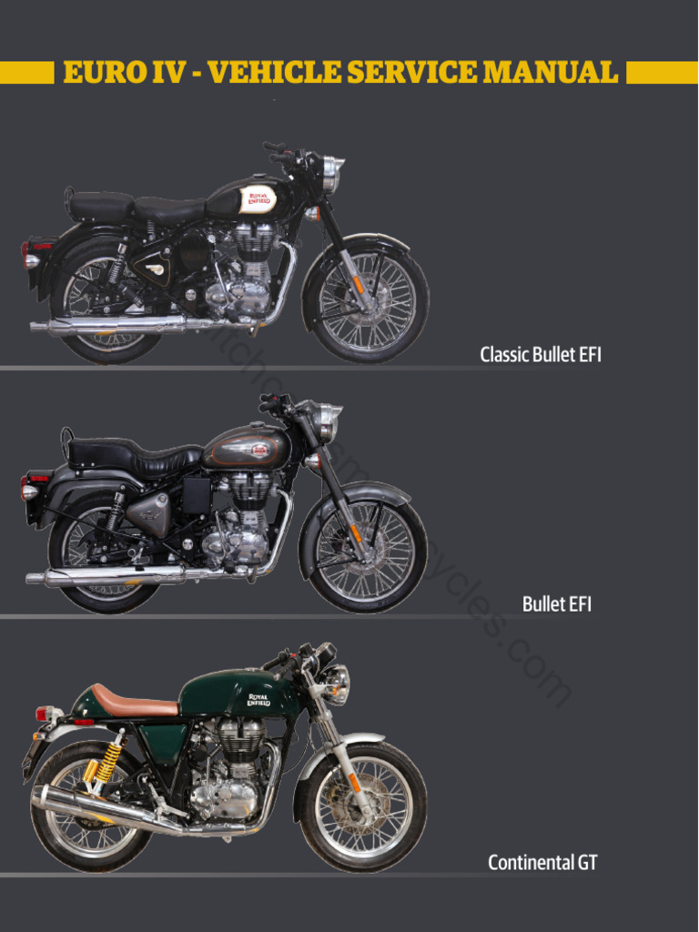 2017-2020 500cc EFI Models, B5 Bullet + C5 Classic + 535cc Continental ...