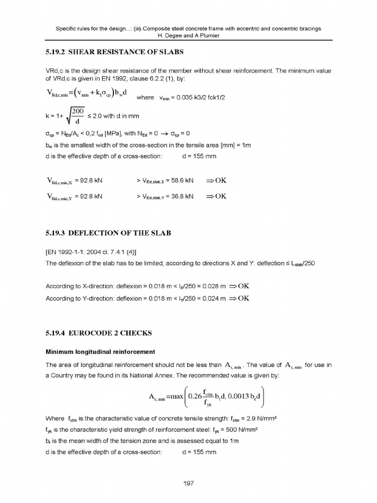 Eurocode 8 Seismic Design of Buildings W Page 211 | PDF