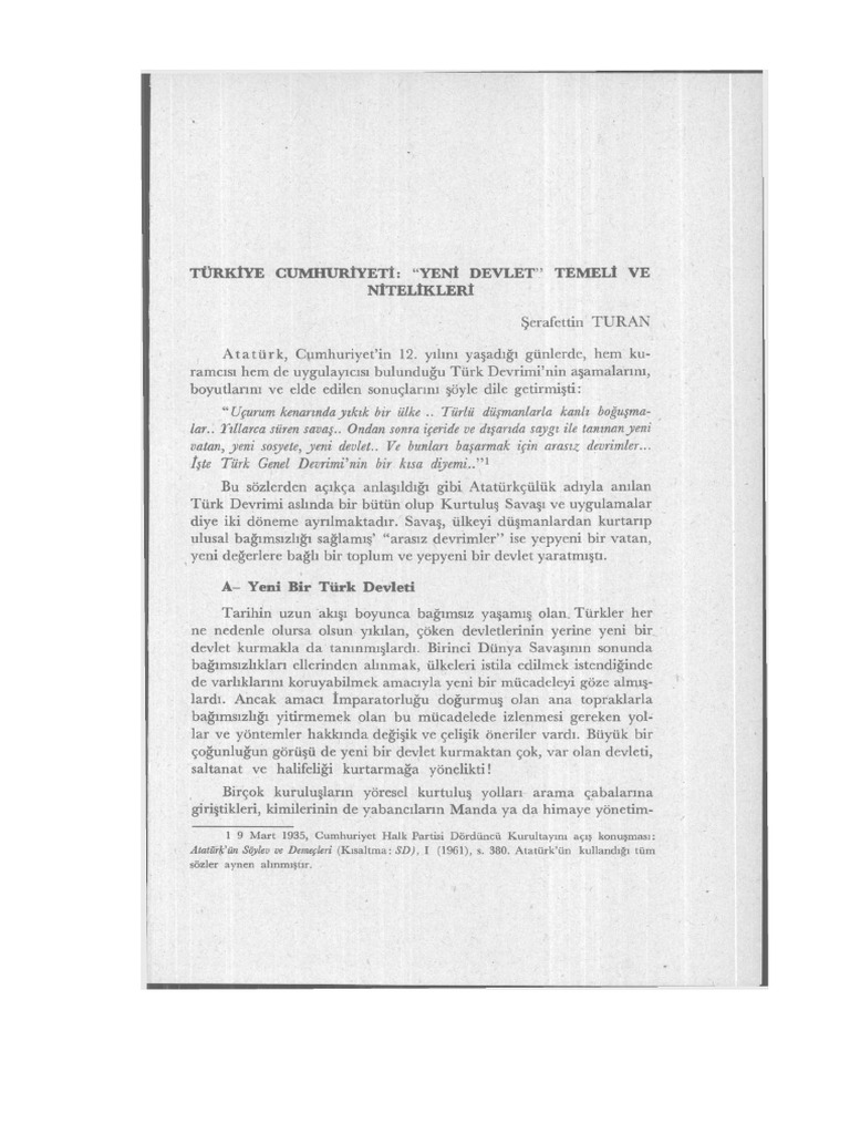 Şerafettin Turan | PDF