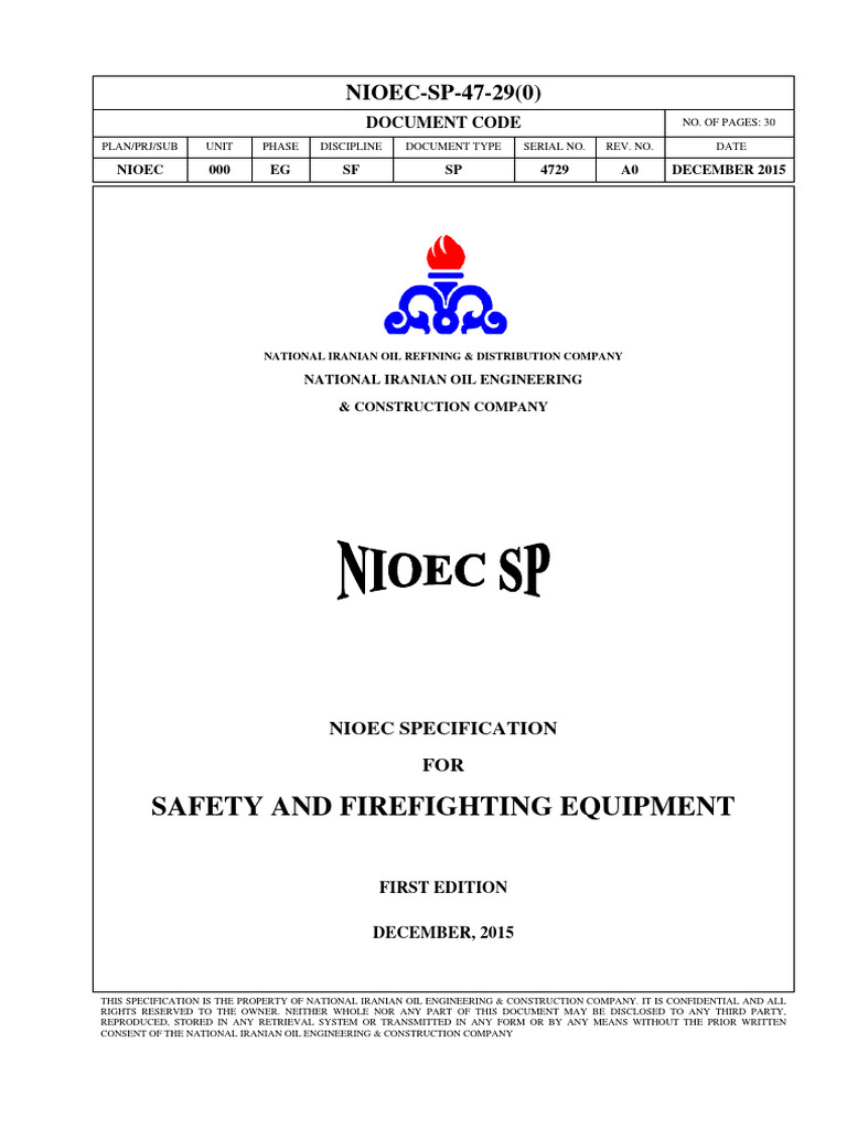 Nioec SP 47 29 | Download Free PDF | Valve | Pipe (Fluid Conveyance)