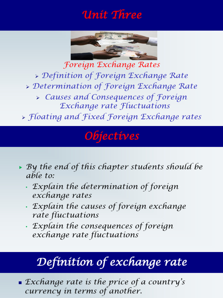 Exchange Rate 1 | PDF | Exchange Rate | Currency Appreciation And ...