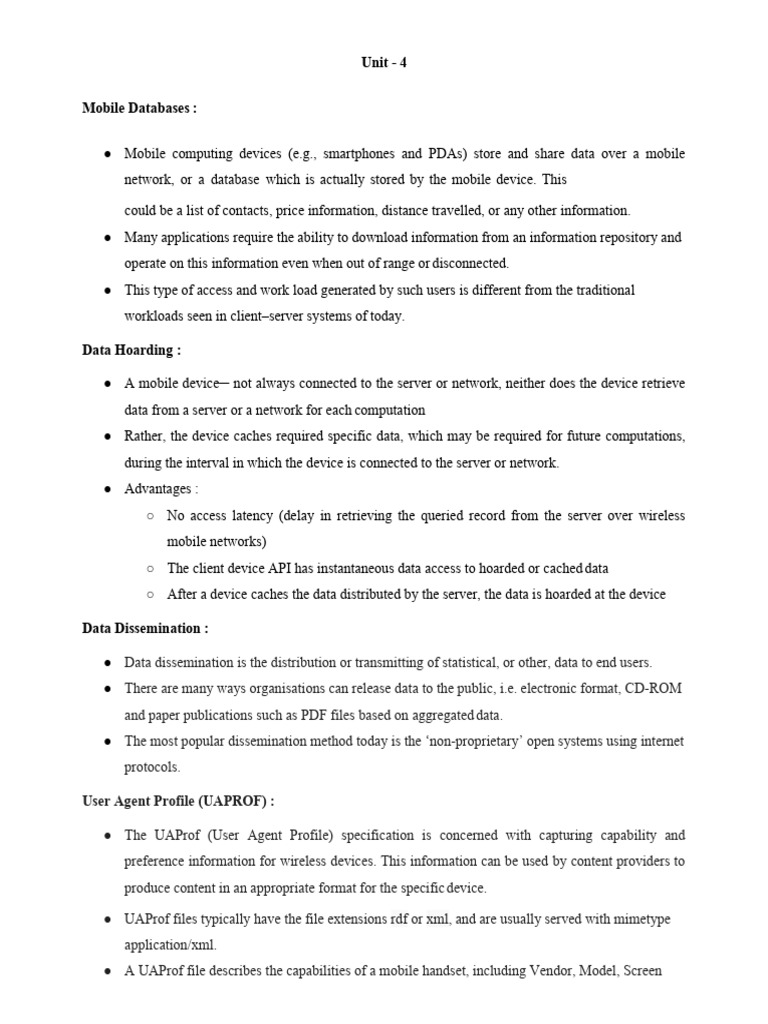 Mcunitfour | Download Free PDF | Operating System | Android (Operating System)