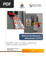 Protocolo Loto | PDF | Ingenieria Eléctrica
