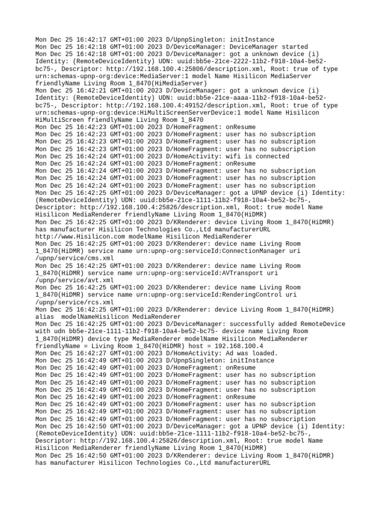 Ourlog 1214 | PDF | Networking Standards | Computer Architecture