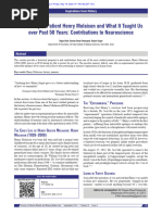 HM Case Study: Memory and Ethics | PDF | Memory | Long Term Memory