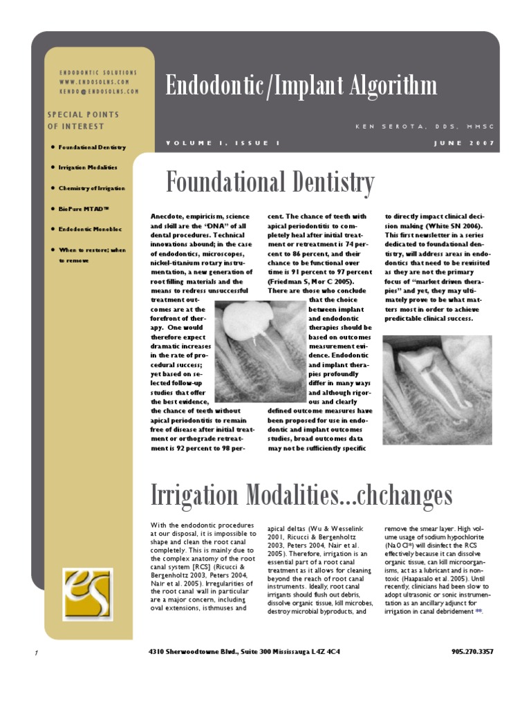 Tic Implant Algorithm | PDF | Mouth | Health Treatment