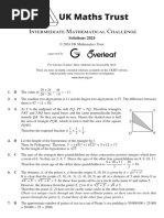 JMC 2022 Solutions and Answers | PDF | Triangle | Mathematics